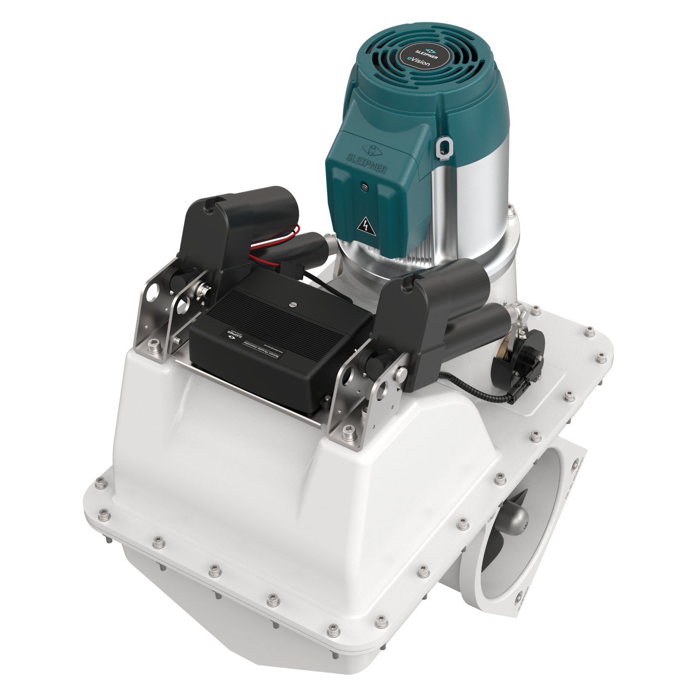 ERV130 eVision retract bow/stern thruster 24V - Sleipner Group